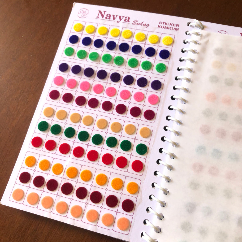 Bindi spiral note book – Nakshatra Chennai