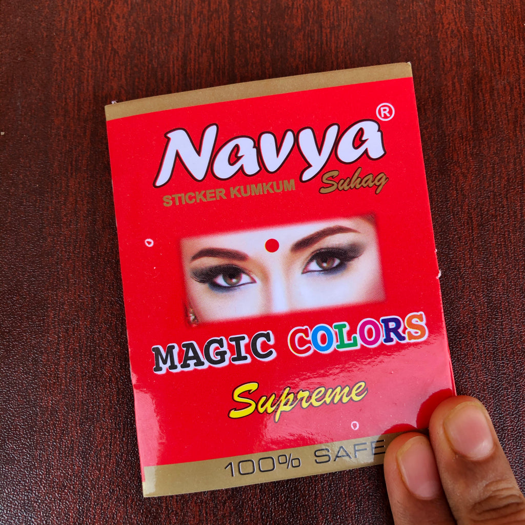 Bindi Sachet (size 7)- Medium size Bindis – Nakshatra Chennai